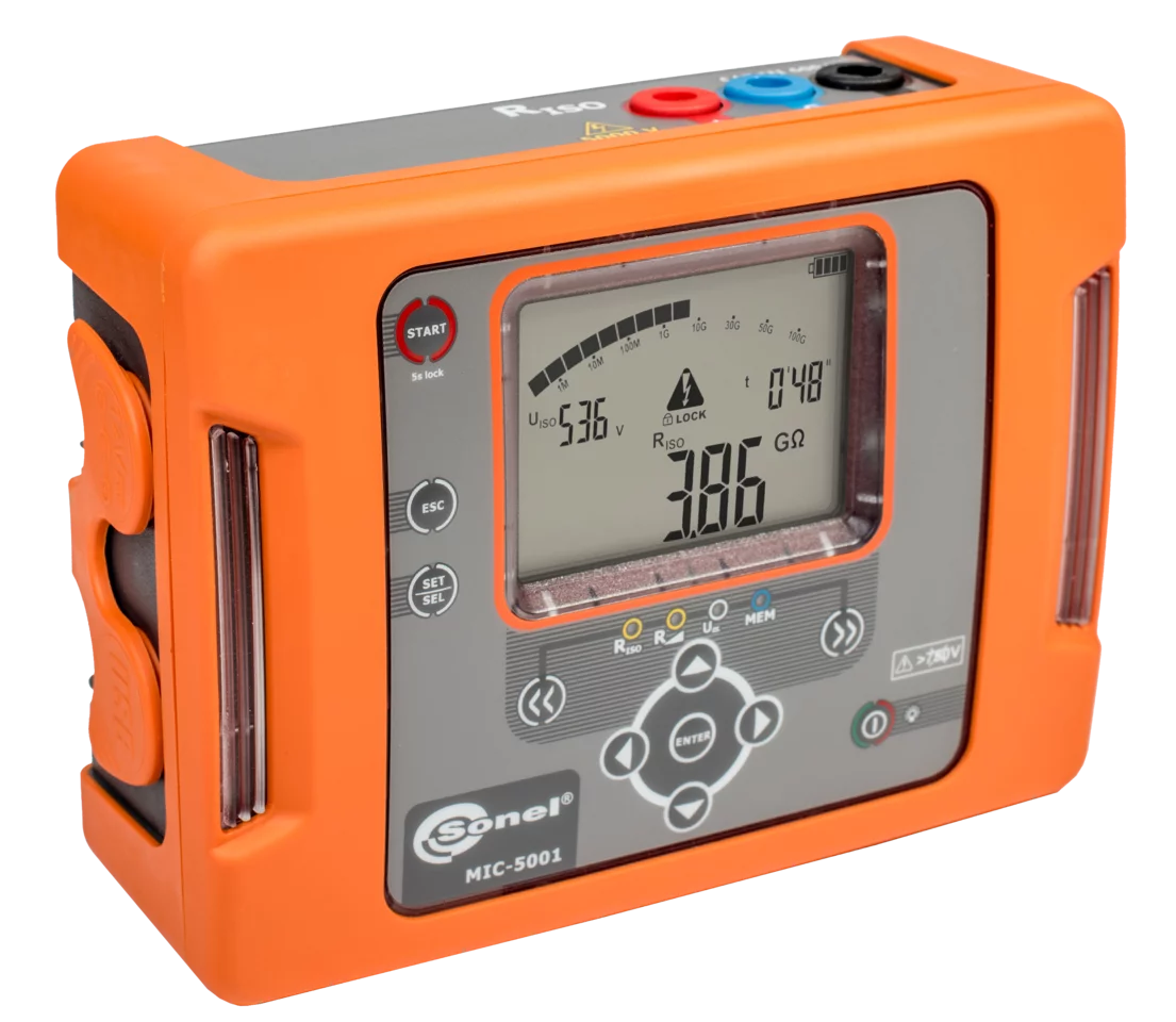 Insulation resistance meter Sonel MIC-5001 - Highest Quality & Safety - www.sonel.in