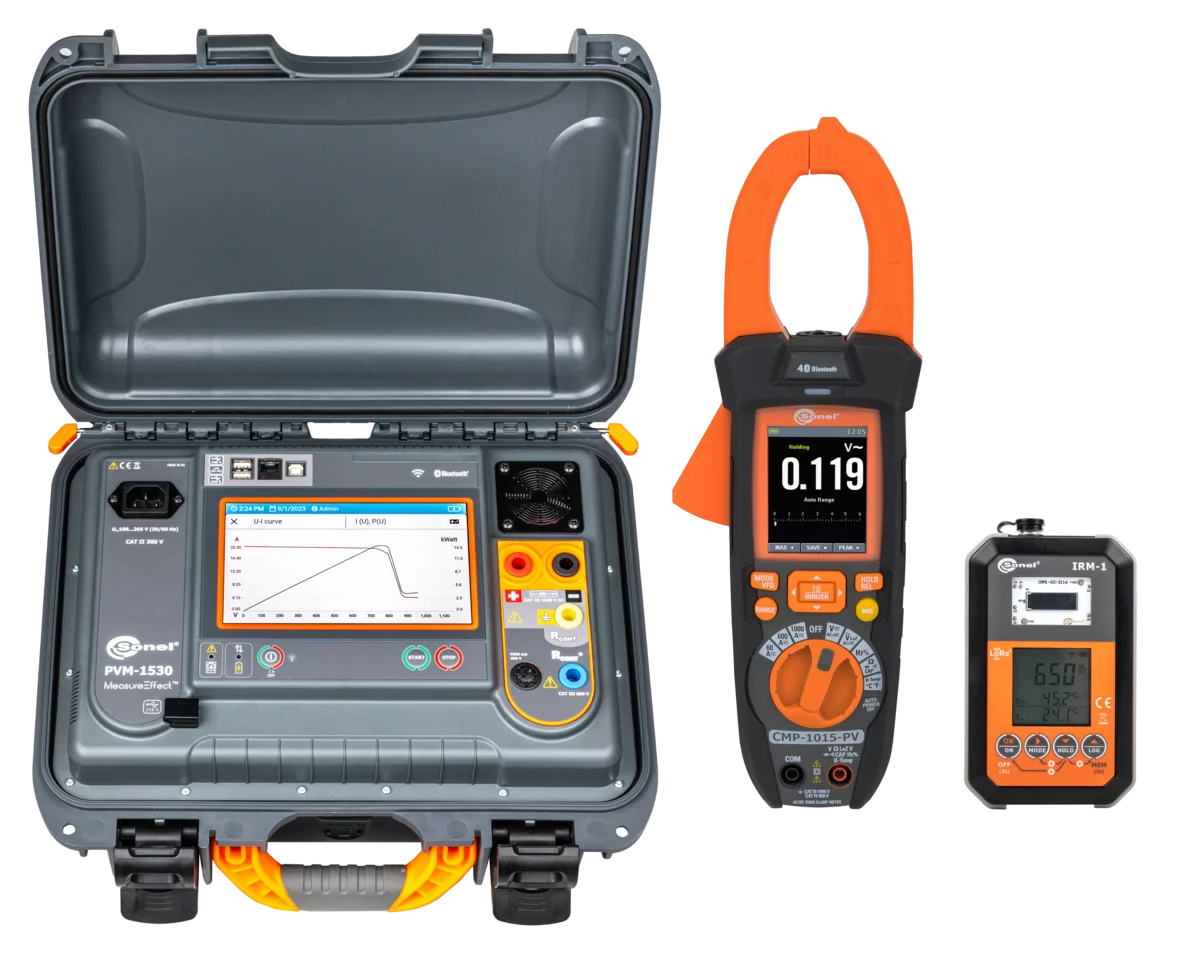 Photovoltaic meters Sonel PVM-1530 Pro - Highest Quality & Safety - www ...