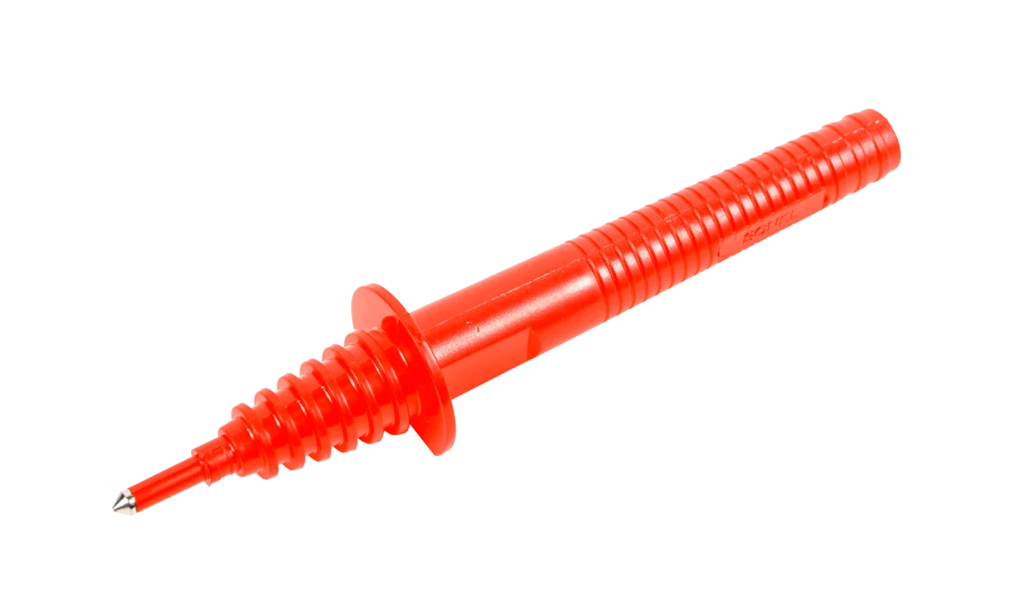 Pin probe 5 kV (banana socket) red - Highest Quality & Safety - www ...