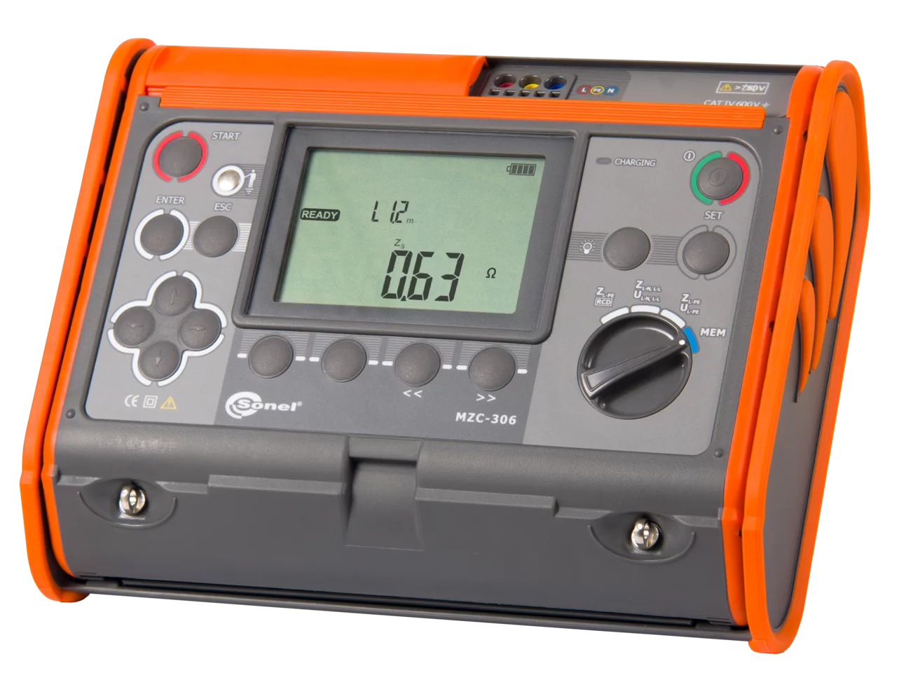 Fault Loop Impedance Meter Sonel MZC-306 - Highest Quality & Safety ...