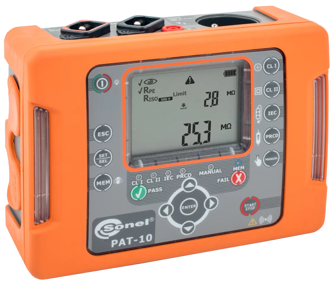 Portable appliance tester Sonel PAT-10 - Highest Quality & Safety - www ...