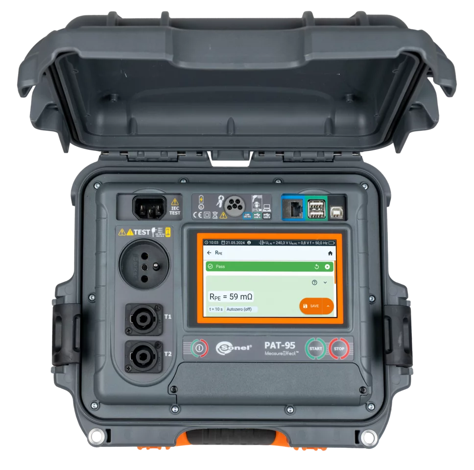 Portable Appliance Tester Sonel PAT-95 - Highest Quality & Safety - www ...