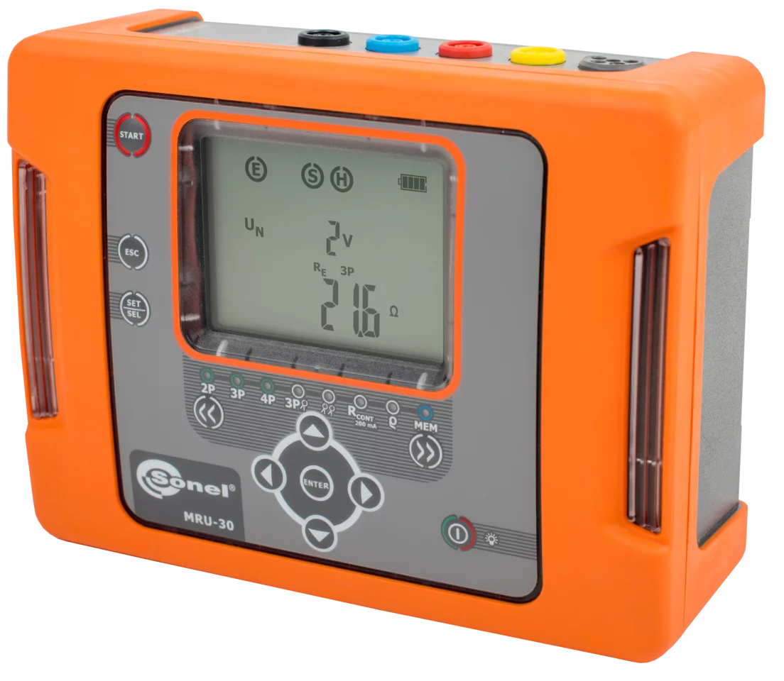 Earth Resistance and Resistivity Meter MRU-30 - Highest Quality ...