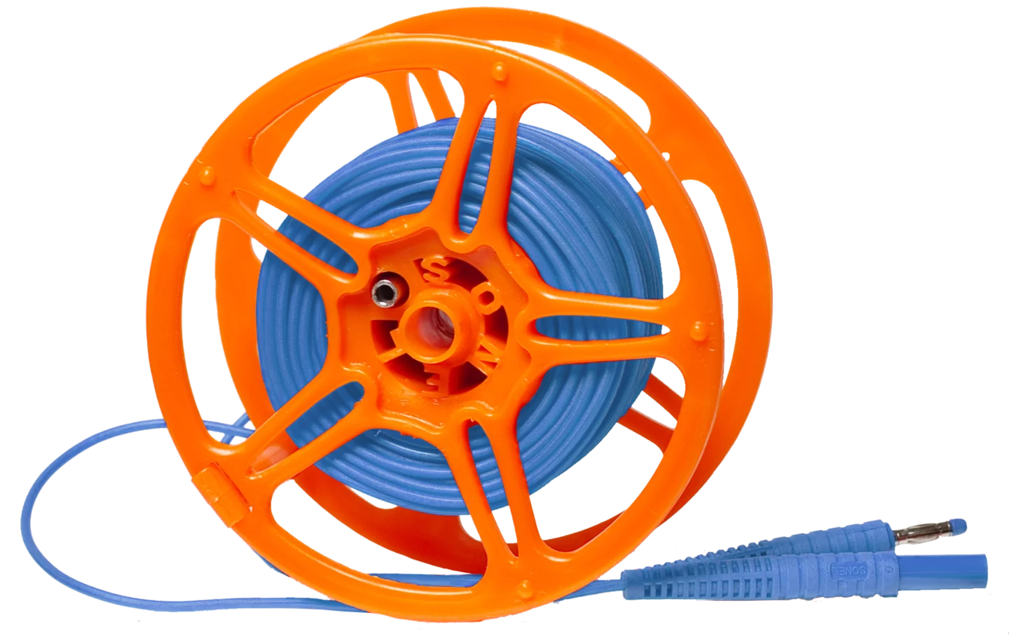 Sonel Cable 25 m azul para medir la toma de tierra en carrete ...