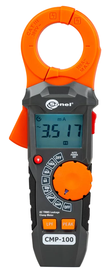Sonel CMP-100 Pinza digital para medir corrientes de fuga - sonel.pe